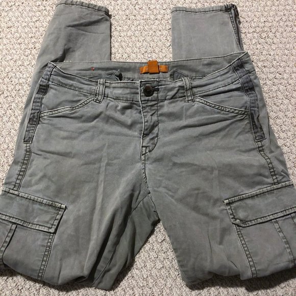 Joe Fresh | Pants & Jumpsuits | Joe Fresh Army Green Side Zipper Cargo ...